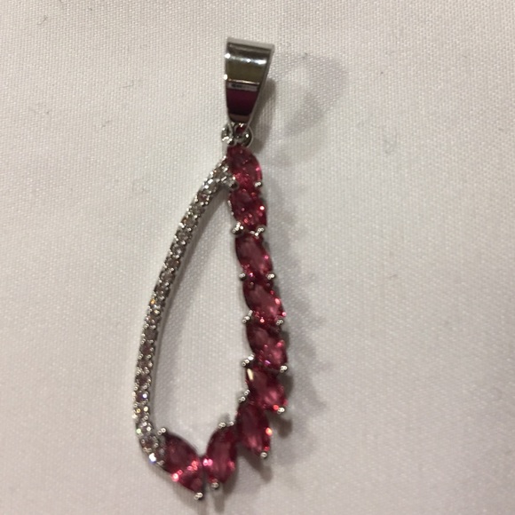 Jewelry | New Beautiful Ruby Rhodolite Pendant | Poshmark